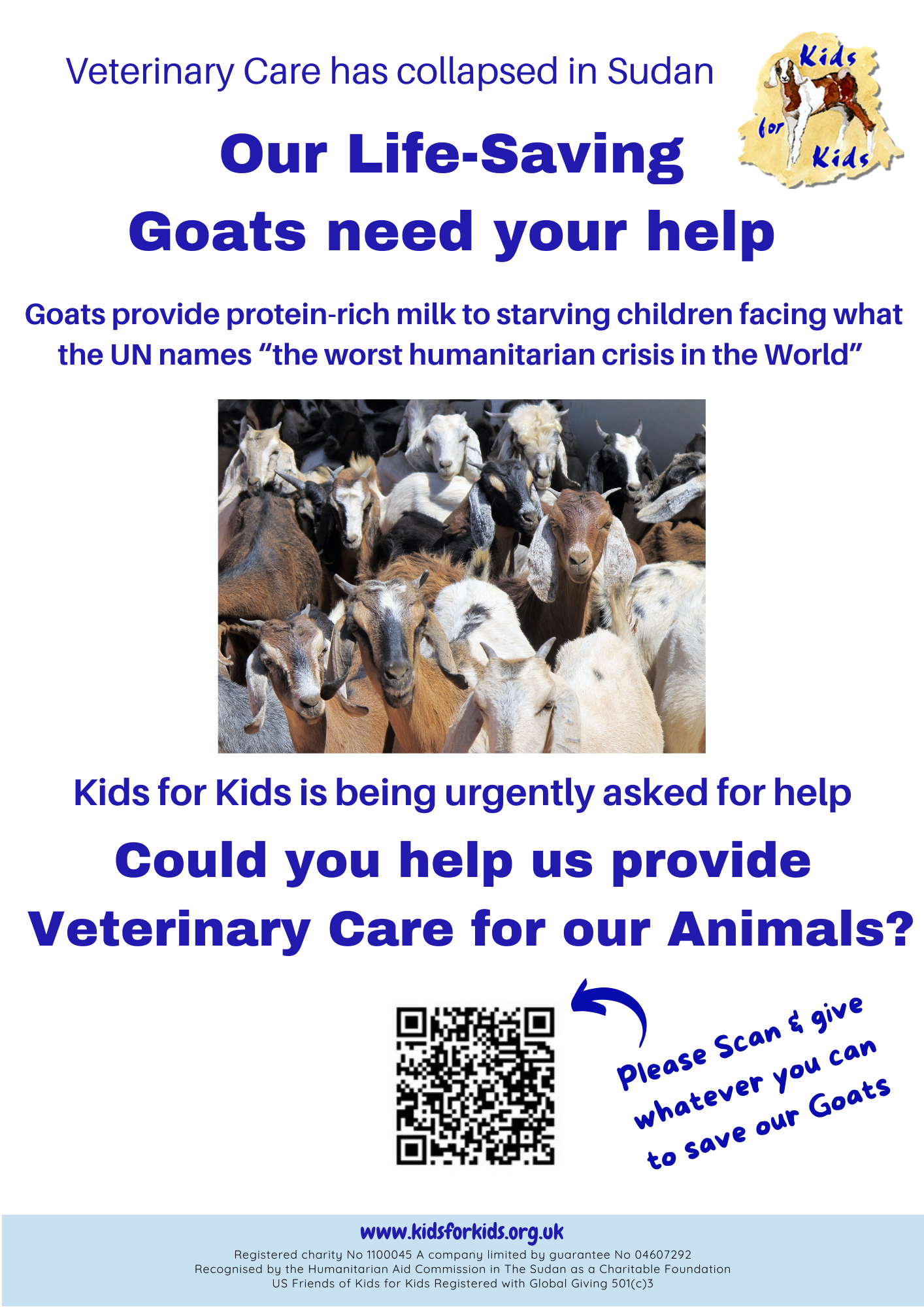 Animal Lovers, Please Help us Spread the Word! - Kids for Kids